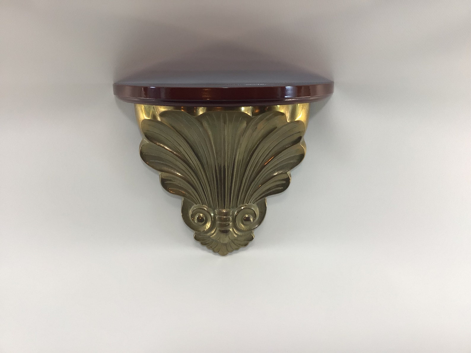 Fleur Dis Lis Floating Wall Shelf Vintage 1970s Quality Home Accent ...