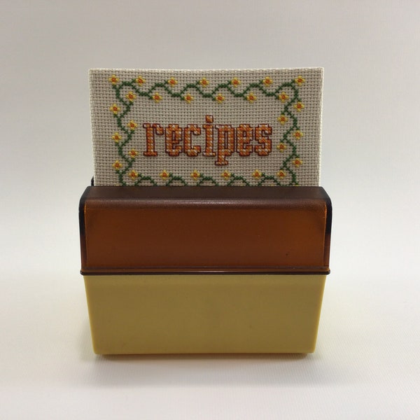 Retro Recipe Cards - Etsy