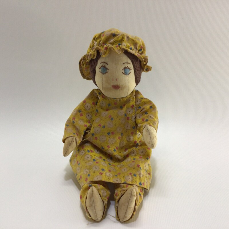 Vintage Rag Doll - Etsy
