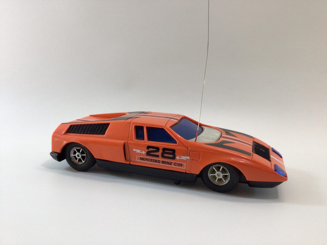 Straco RC Super Racer Mercedes Benz C111 Vintage Battery Operated ...