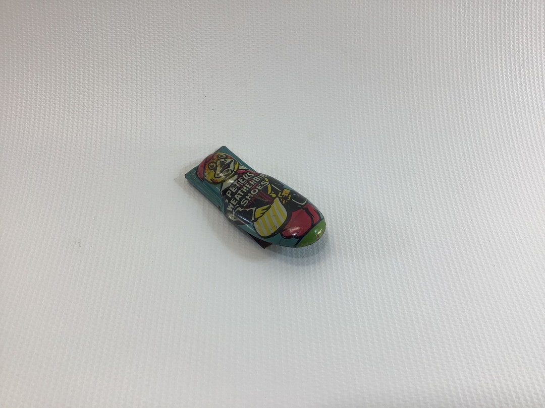 Peters Weatherbird Shoes Vintage Toy Clicker Advertising Premium Give ...