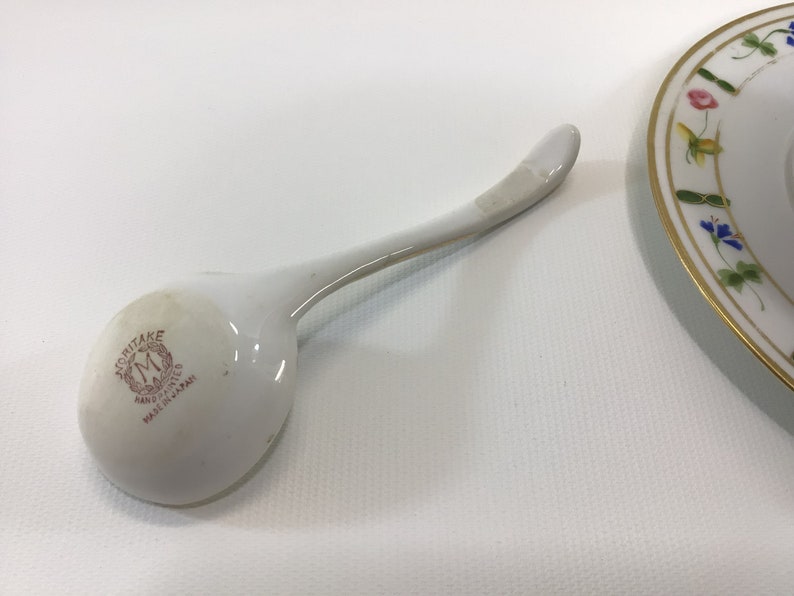 Nippon Jam / Condiment Set Antique Noritake Porcelain With - Etsy