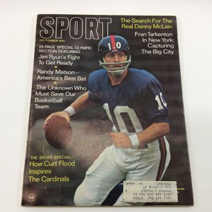 Sport Magazine November 1968 Edition Vintage Sporting Ephemera - Etsy