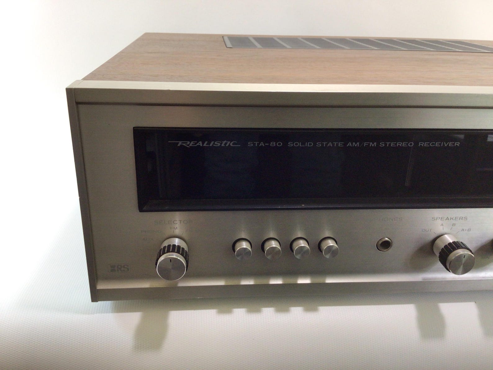 Realistic High Fidelity 82 Watt Stereo Receiver Model STA-80 Vintage ...