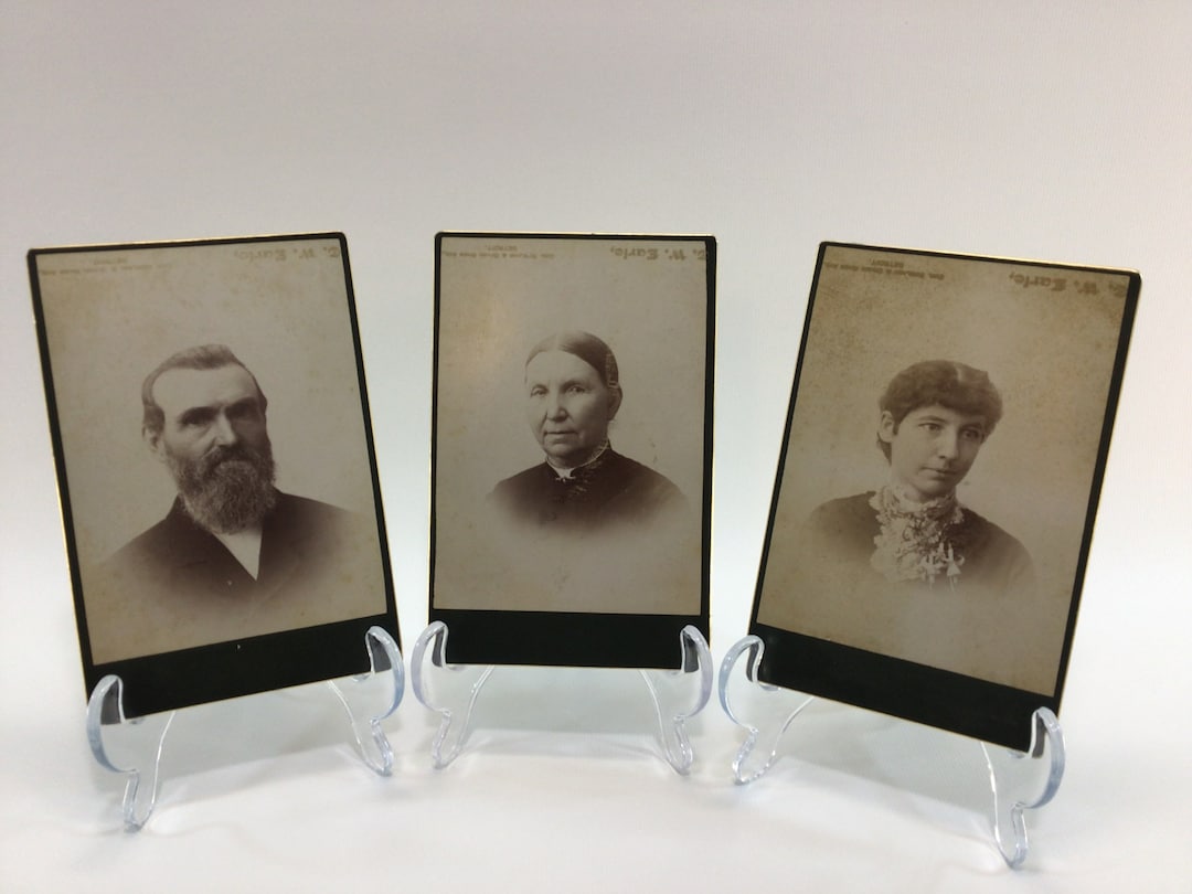 Cabinet Card CDV Photograph Victorian 19th Century Family Portrait ...
