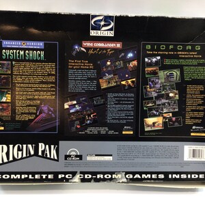 Bioforge System Shock Wing Commander Vintage PC Video Game 1994 Origin ...