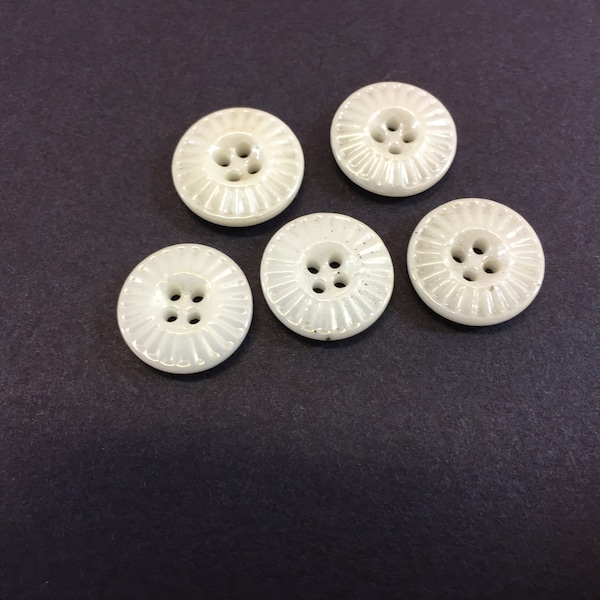 Antique Milk Buttons - Etsy