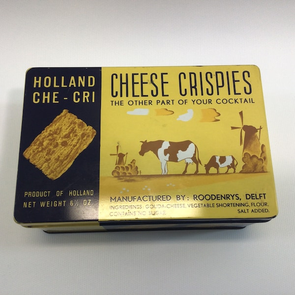 Tin Container - Etsy