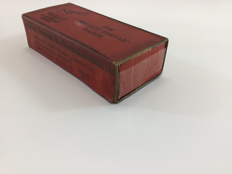 Valet Auto Strop Safety Razor Blades and Strop in Original Box - Etsy