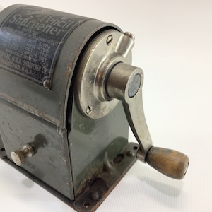 Antique Dandy Automatic Feed Pencil Sharpener Collectible Industrial ...