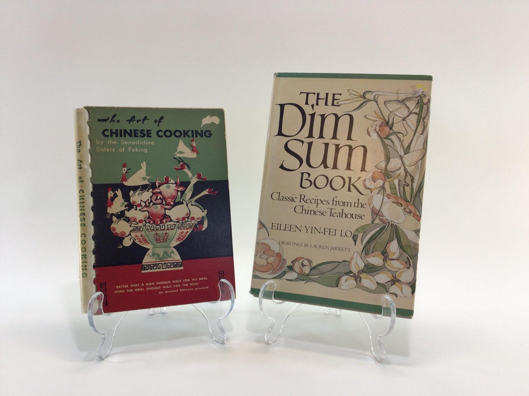 Cookbooks Chinese Recipe Books Vintage Illustrated With Main Dish ...