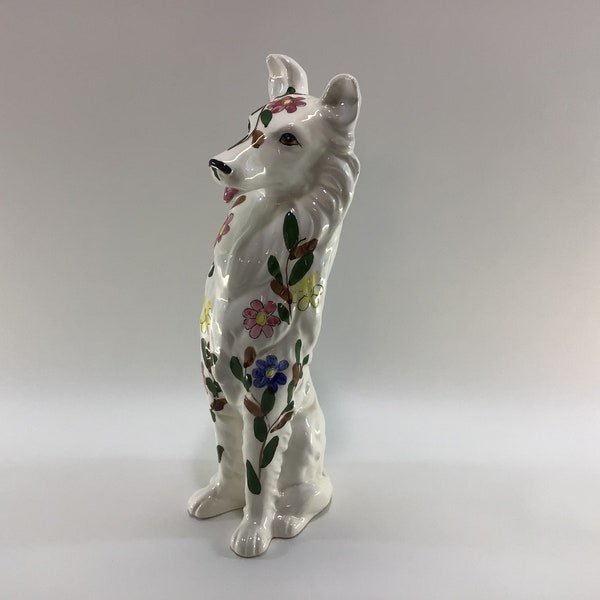Kitsch Dog Figurine - Etsy