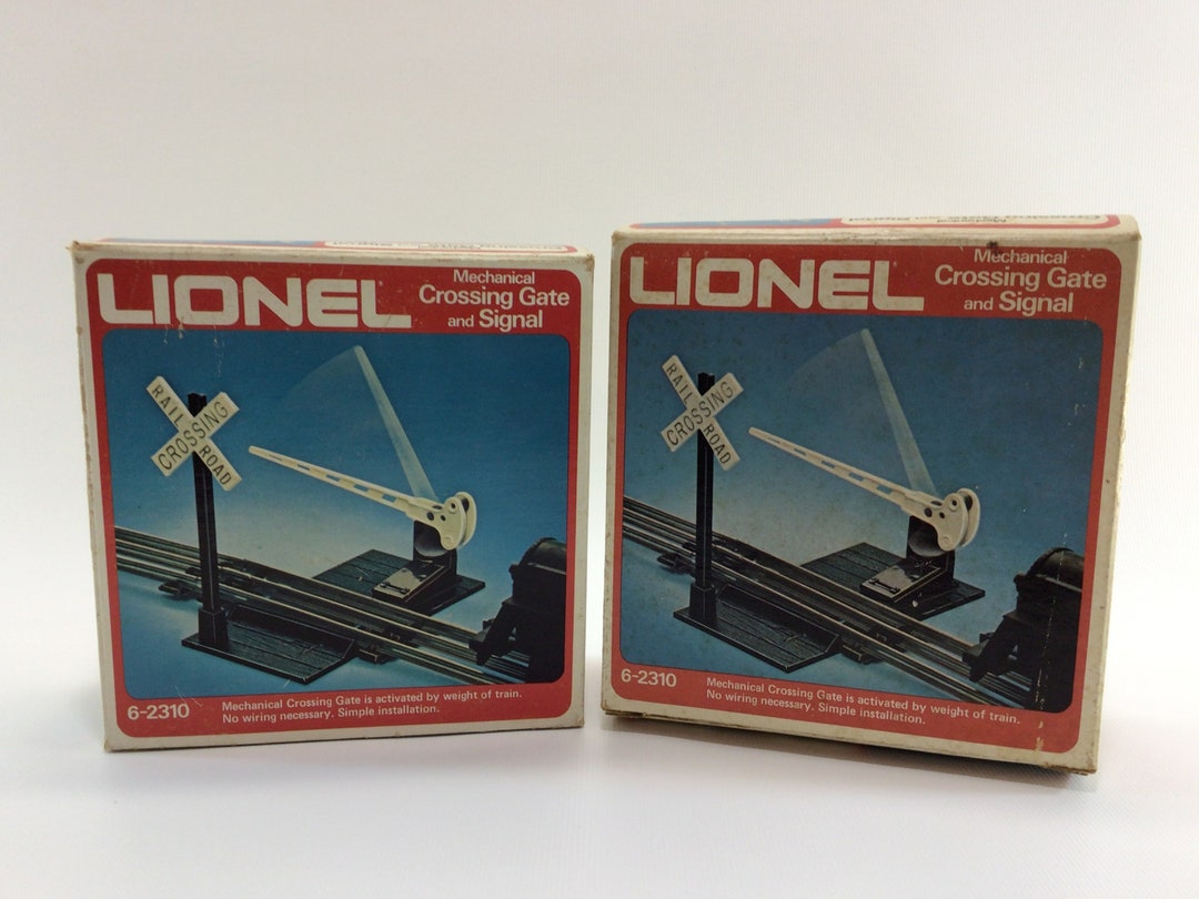 Lionel O Scale Crossing Gate and Signal 6-2310 Vintage 1970s Miniature ...