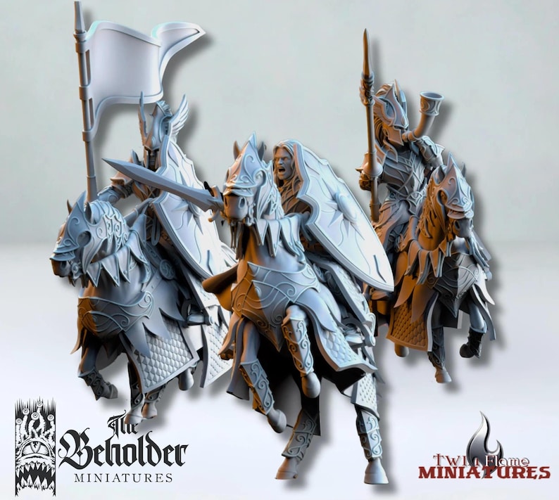 Elven Army Starter Pack | High Elf Cavalry & Swordsmen With Command ...