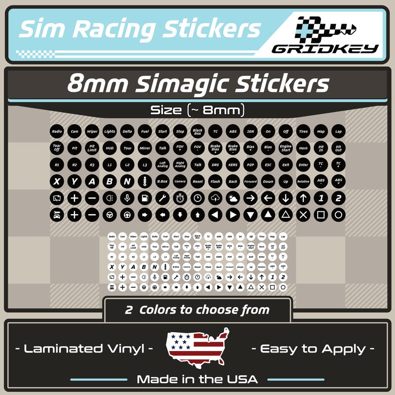 Moza Wheel Stickers - Etsy