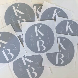 Custom Vinyl Record Center Label – 12" Sign or Guestbook – Wedding ...
