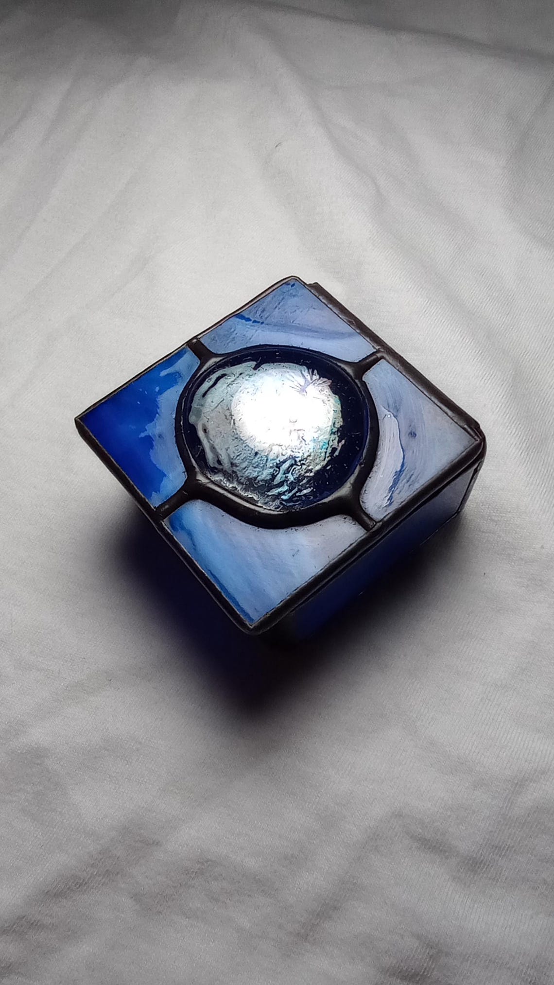 Custom Handmade Stained Glass Jewelry Box - Etsy UK