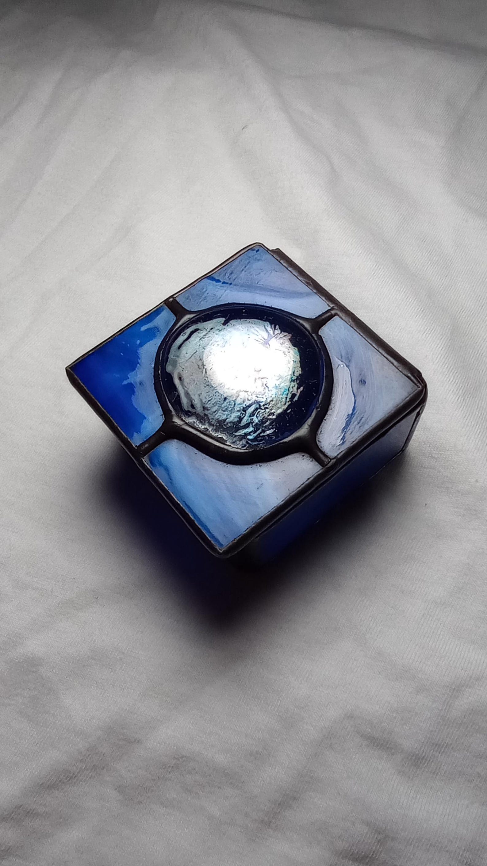 Custom Handmade Stained Glass Jewelry Box - Etsy UK