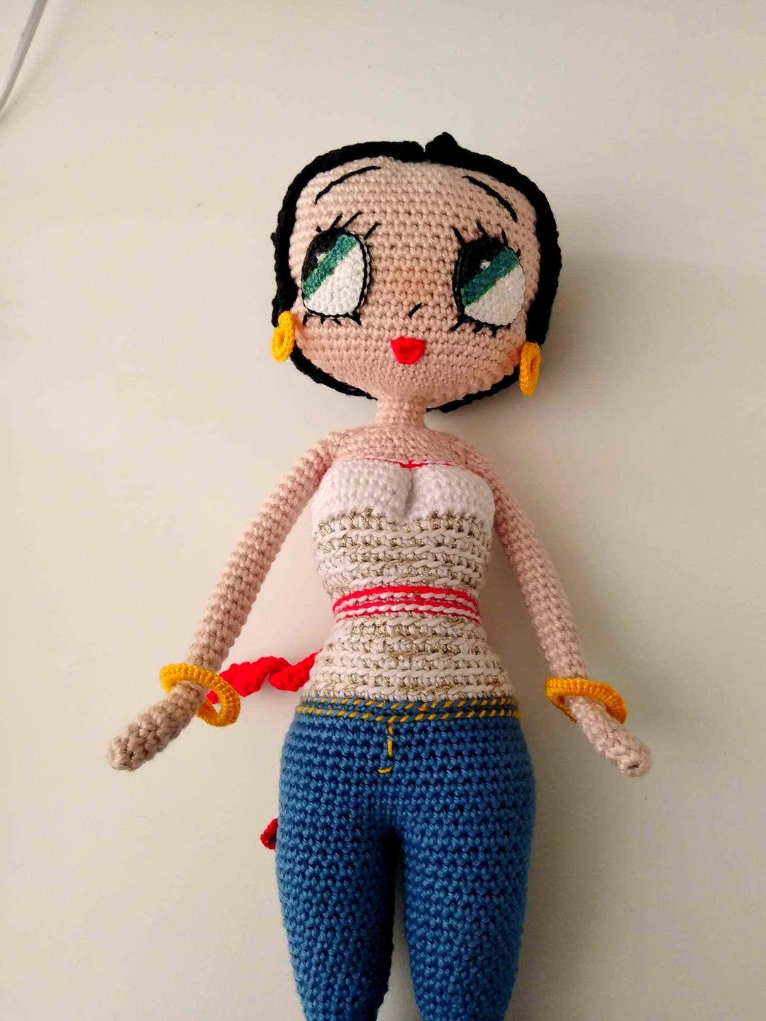 Betty Boop. Amigurumi, Handmade Crochet, Crochet Creations, Handcrafted ...
