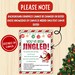 Editable You've Been JINGLED Printable |i Have Been JINGLED Tag ...