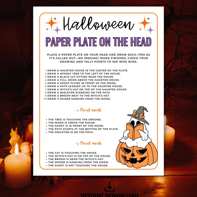 Halloween Plate - Etsy