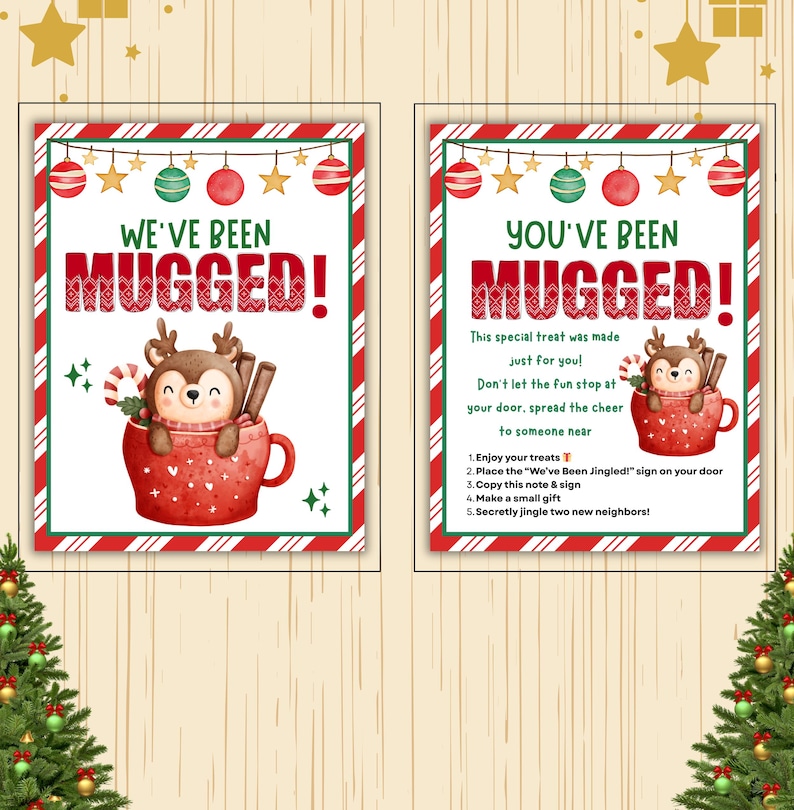 Editable You've Been Mugged Printable |i Have Been Mugged Tag ...