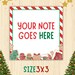 Editable Bestseller Elf Notes Printable Elf Cards ,blank Elf Messages ...