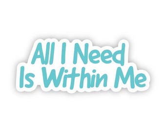 I Will Praise Him Sticker, Pray About Everything, Affirmation Stickers ...