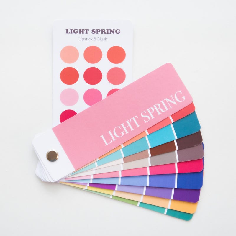 Light Spring Color Season - Etsy