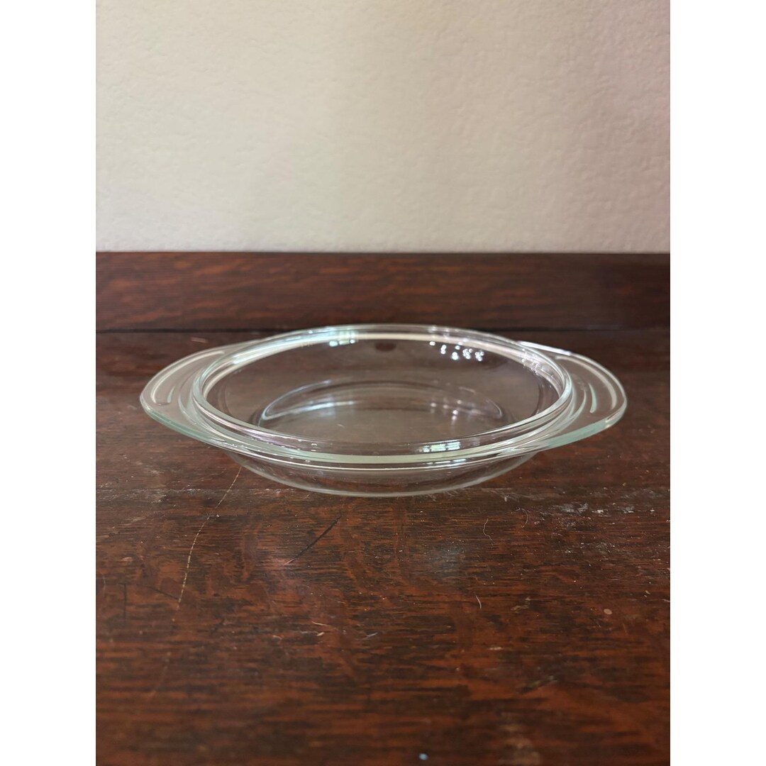 Vintage PYREX 683-C 23 Clear Glass Casserole Lid Replacement Round 8.75 ...