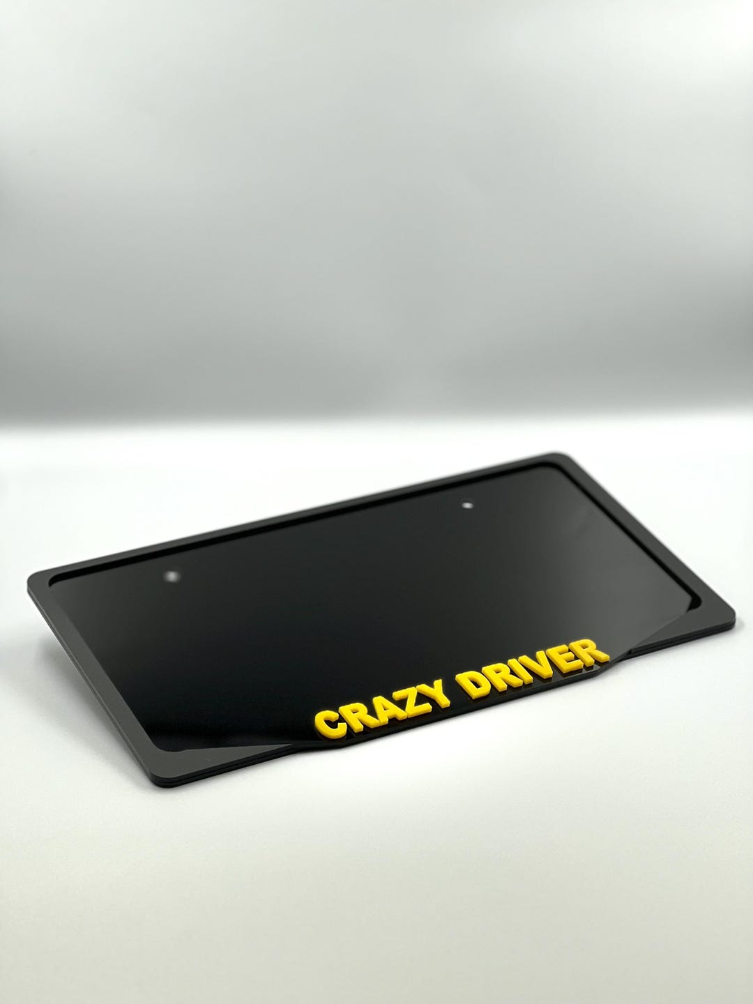 Custom 3D Acrylic License Plate Frame: Personalized Car Accessory - Etsy