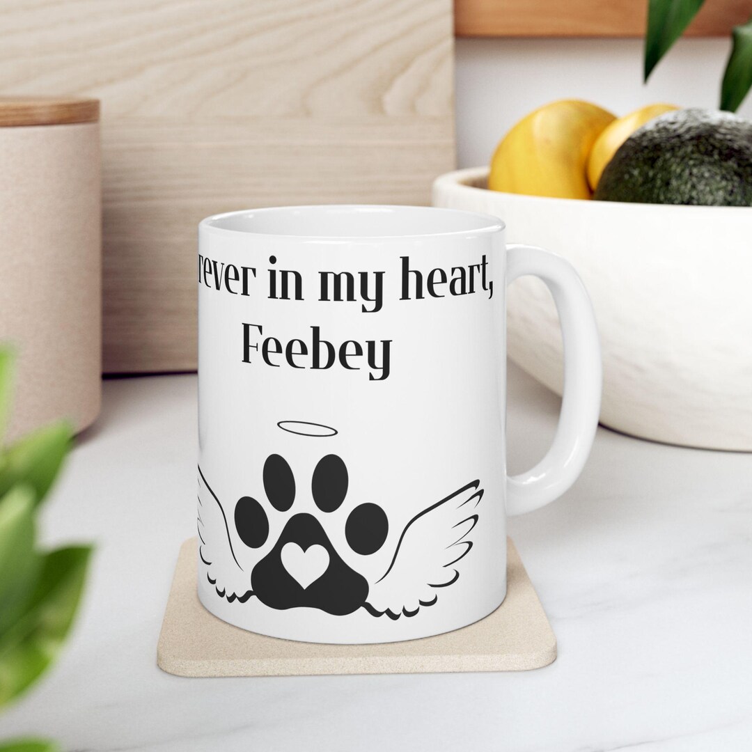 Personalized Pet Memorial Mug: Custom Dog Cat Remembrance Keepsake - Etsy