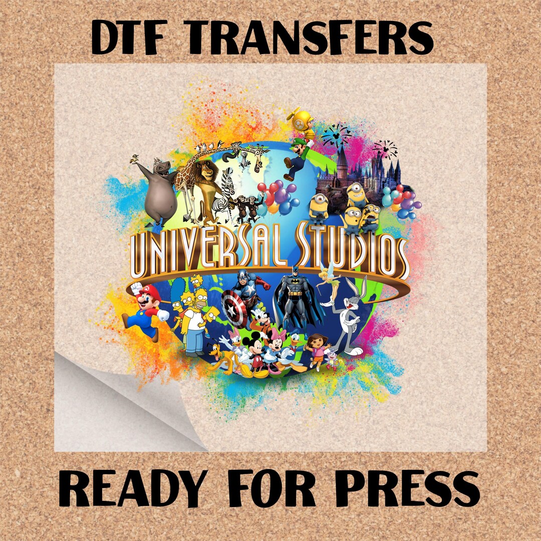 DTF Universal 2025, Ready to Press, Family Trip, Family Vacation, Magic ...
