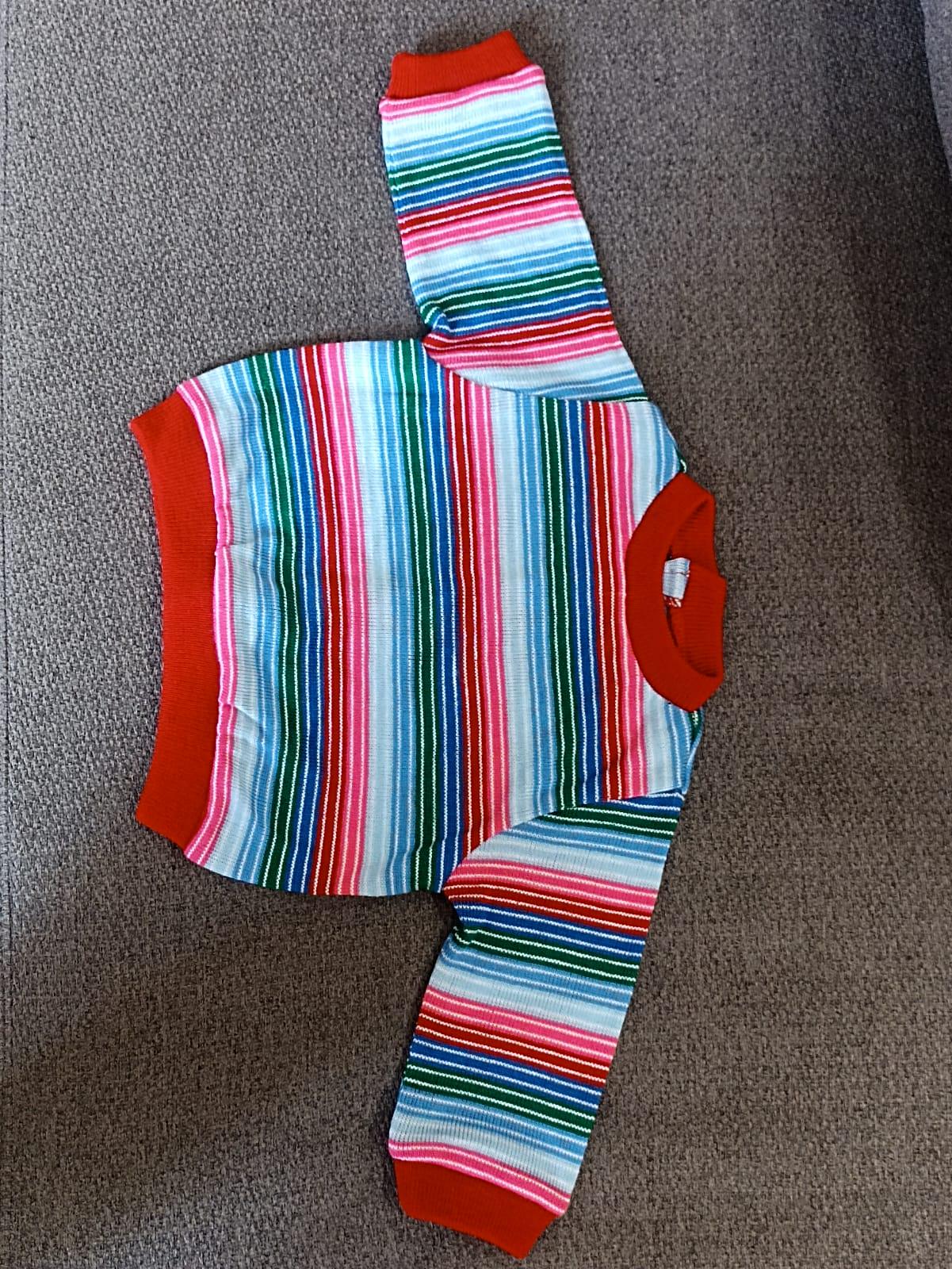 Chucky Doll Set 1:1 Scale - Knitted Sweater and Corduroy Overalls ...