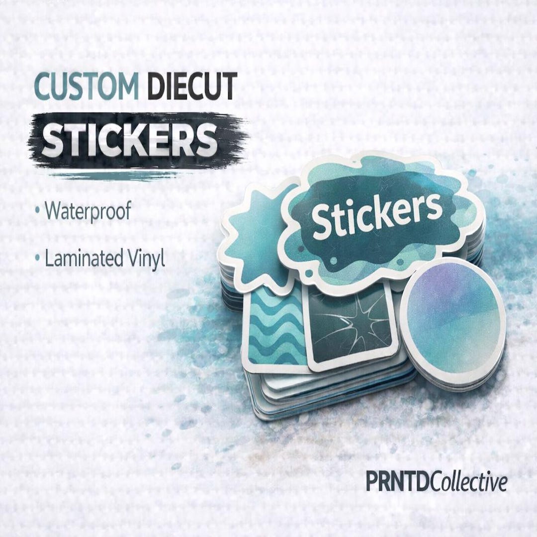 Custom Stickers From Your Image – Upload Photo, Drawing, or Logo ...