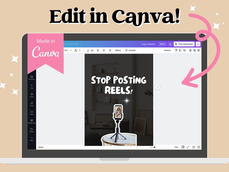 Animated Carousel Canva Templates | Social Media Marketing (digital ...