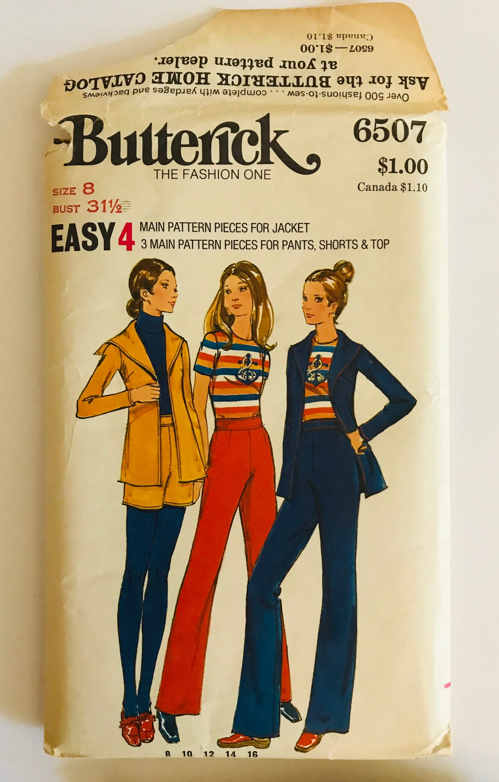 Sewing Patterns Butterick 3309 6507 Simplicity 9032 9142 - Etsy
