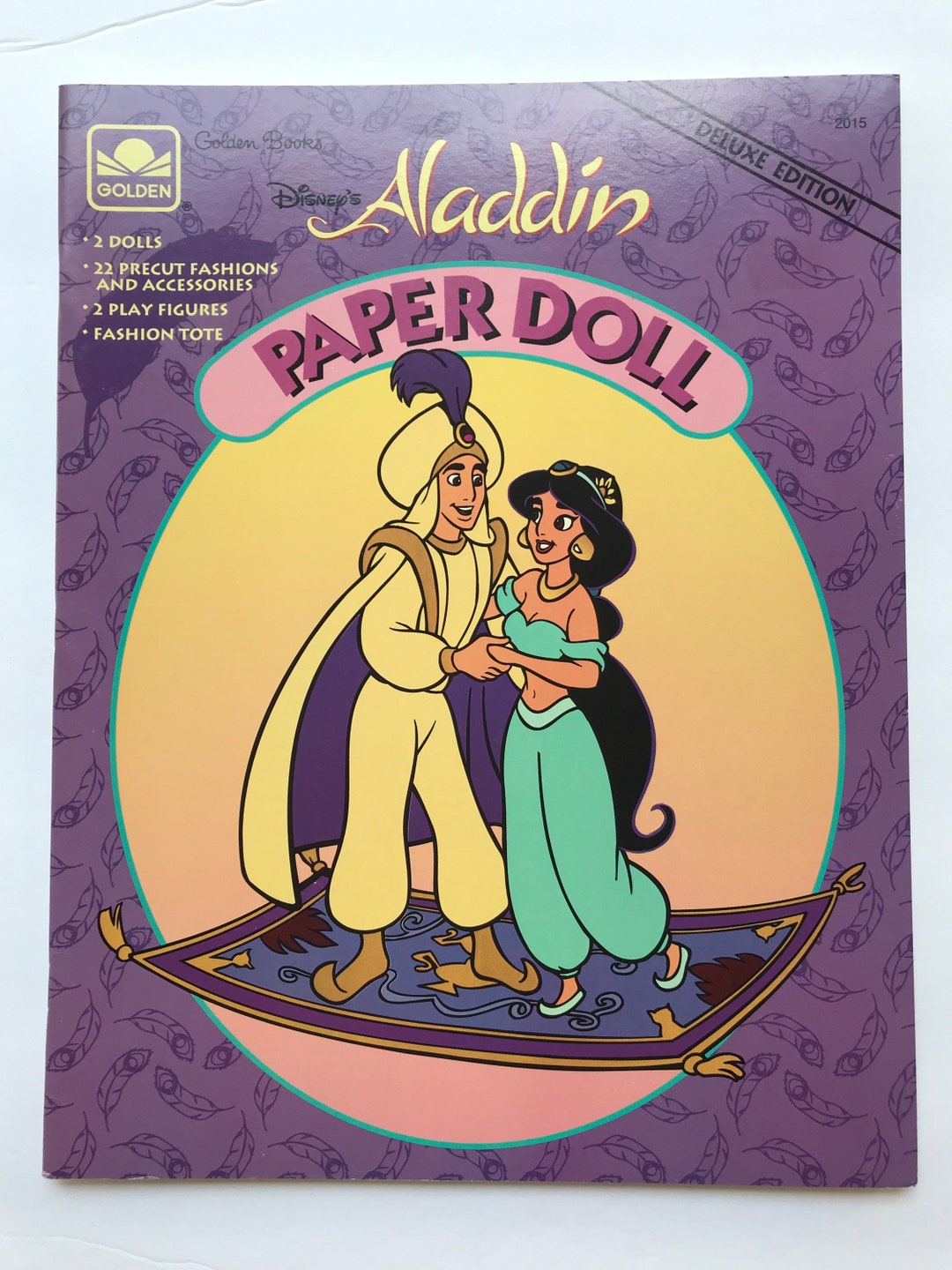 Walt Disneys Aladdin Paper Doll Golden Books Uncut - Etsy