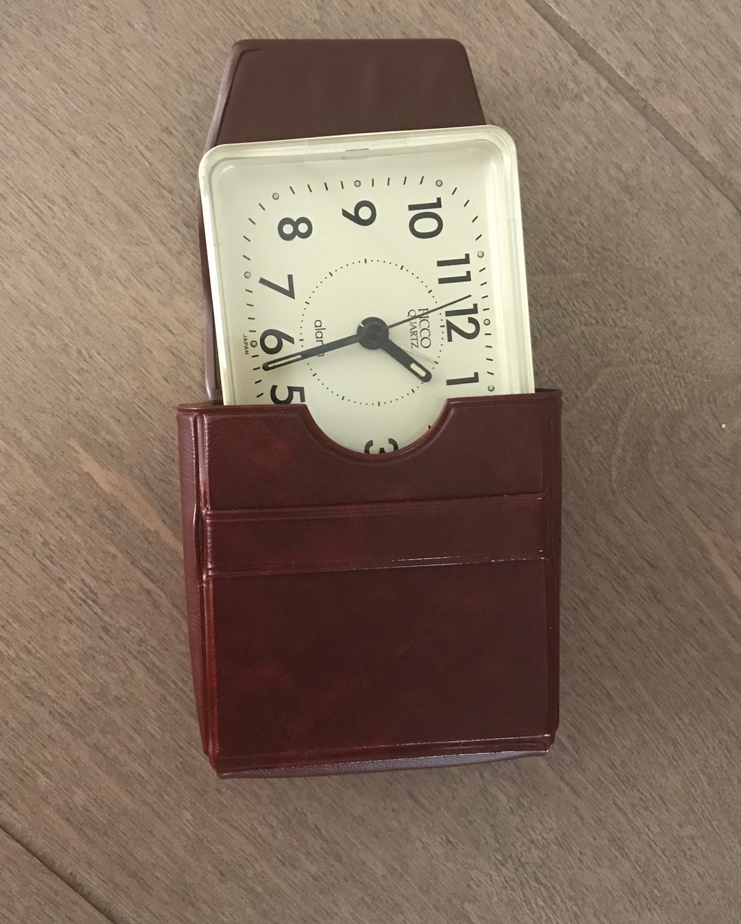 Picco Quartz Vintage Alarm Clock With Travel Case - Etsy