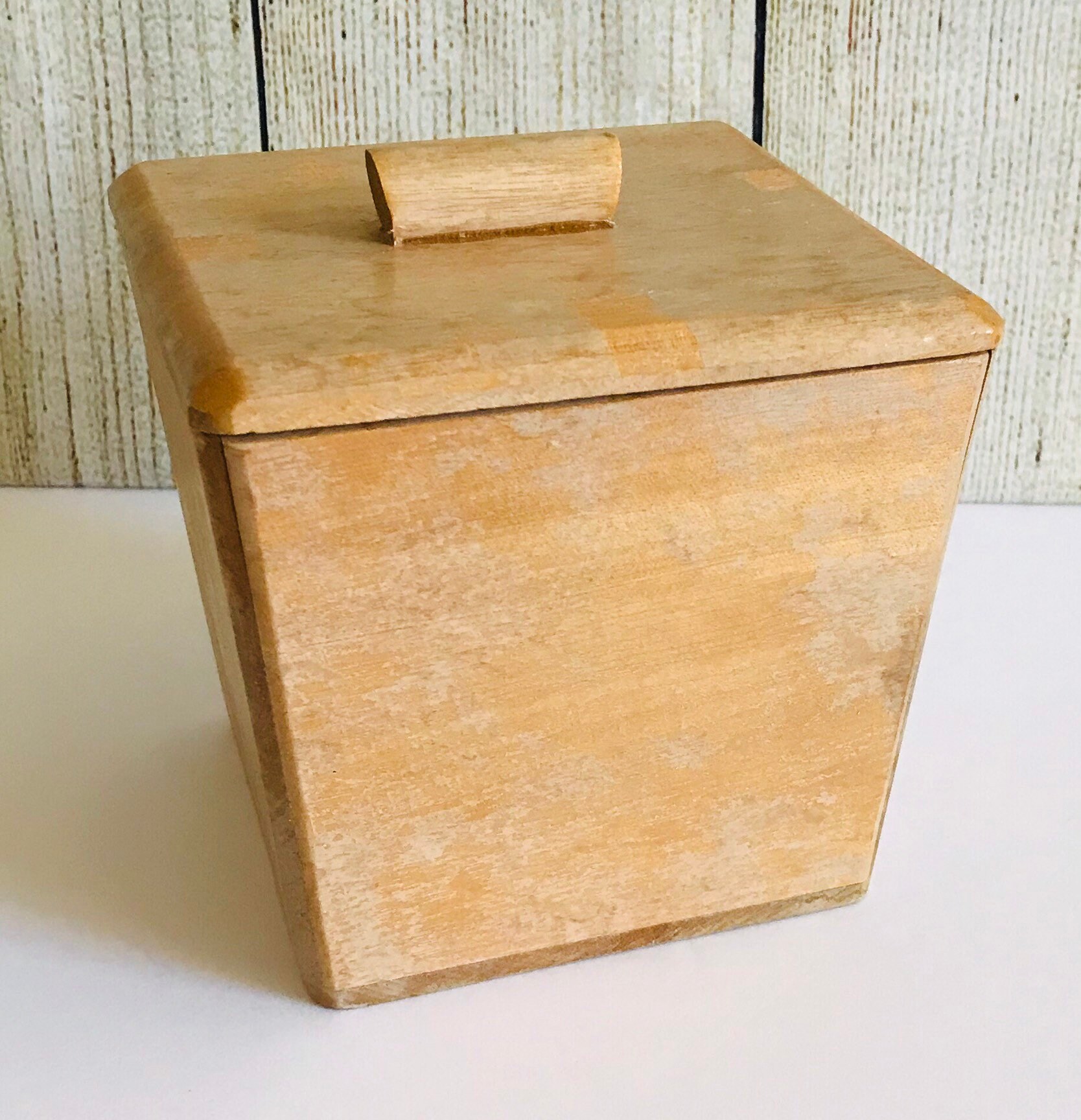 Candy Wooden Container Box Filled With Lot of Grocery Saving | Etsy