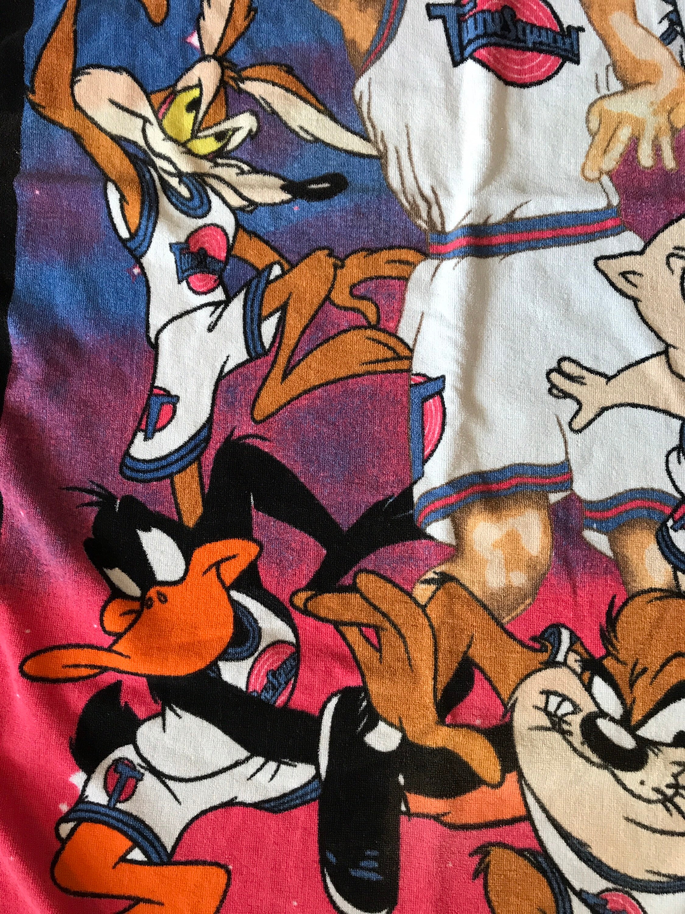 Space Jam 1996 Warner Bros Beach Towel Michael Jordan Tune Squad - Etsy