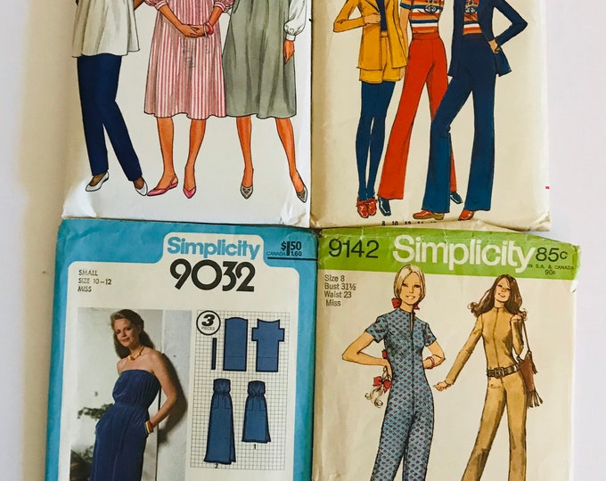 Sewing Patterns Butterick 3309 6507 Simplicity 9032 9142 - Etsy