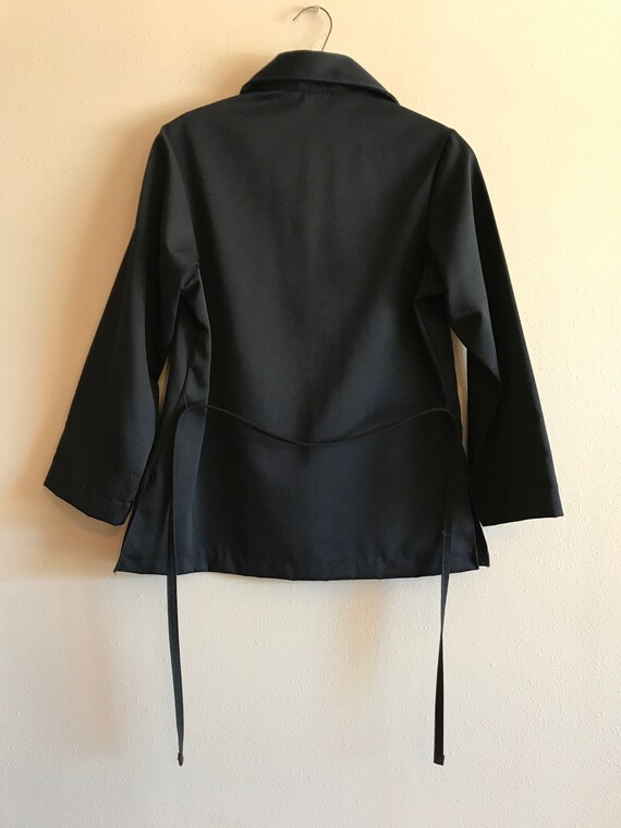 Levi’s Cursive L Big E Ladies Black Polyester Blouse - Gem