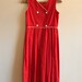 Maggie Breen Vintage Red Nautical Dress Girls Size 12 - Etsy