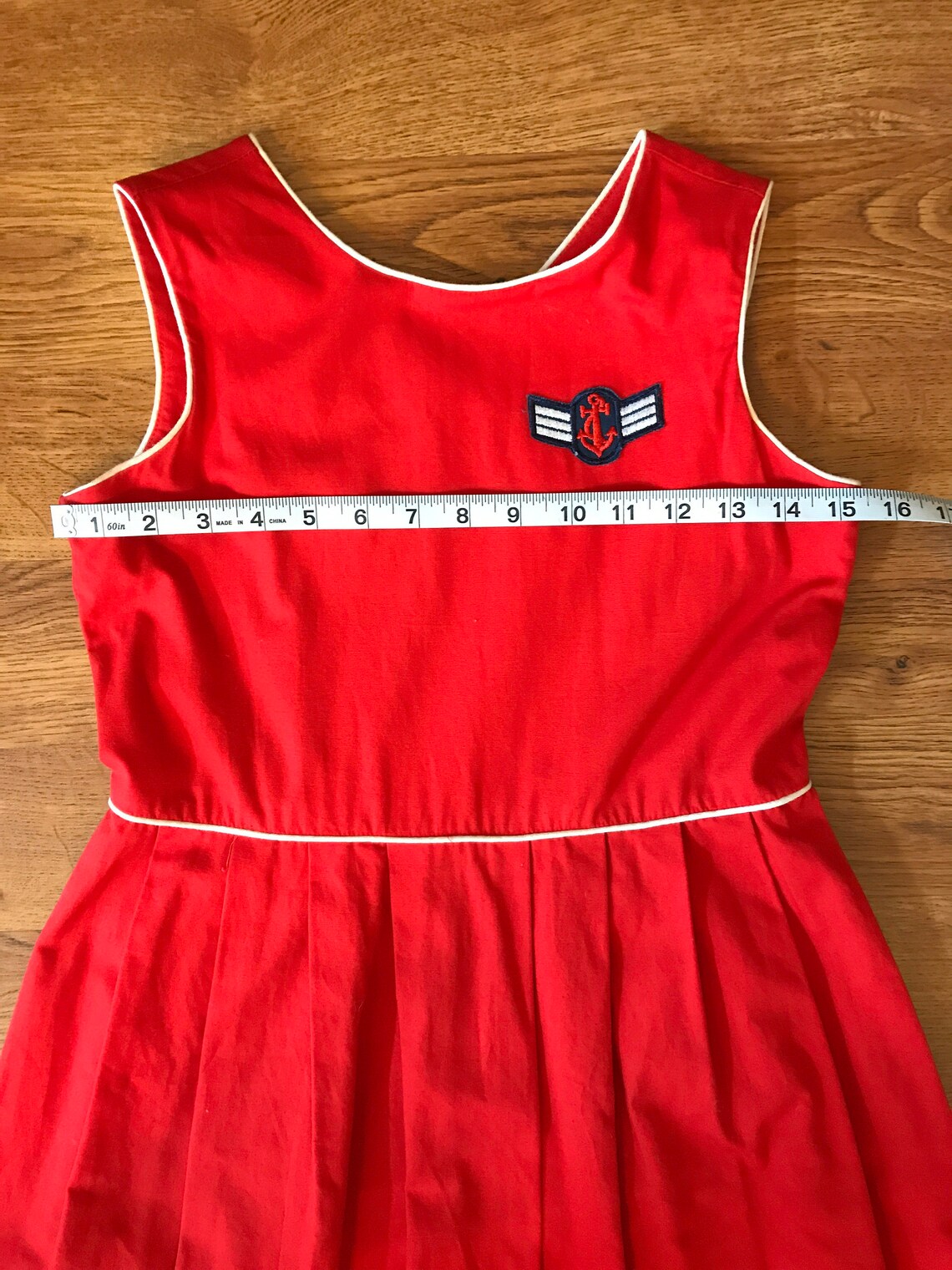 Maggie Breen Vintage Red Nautical Dress Girls Size 12 - Etsy