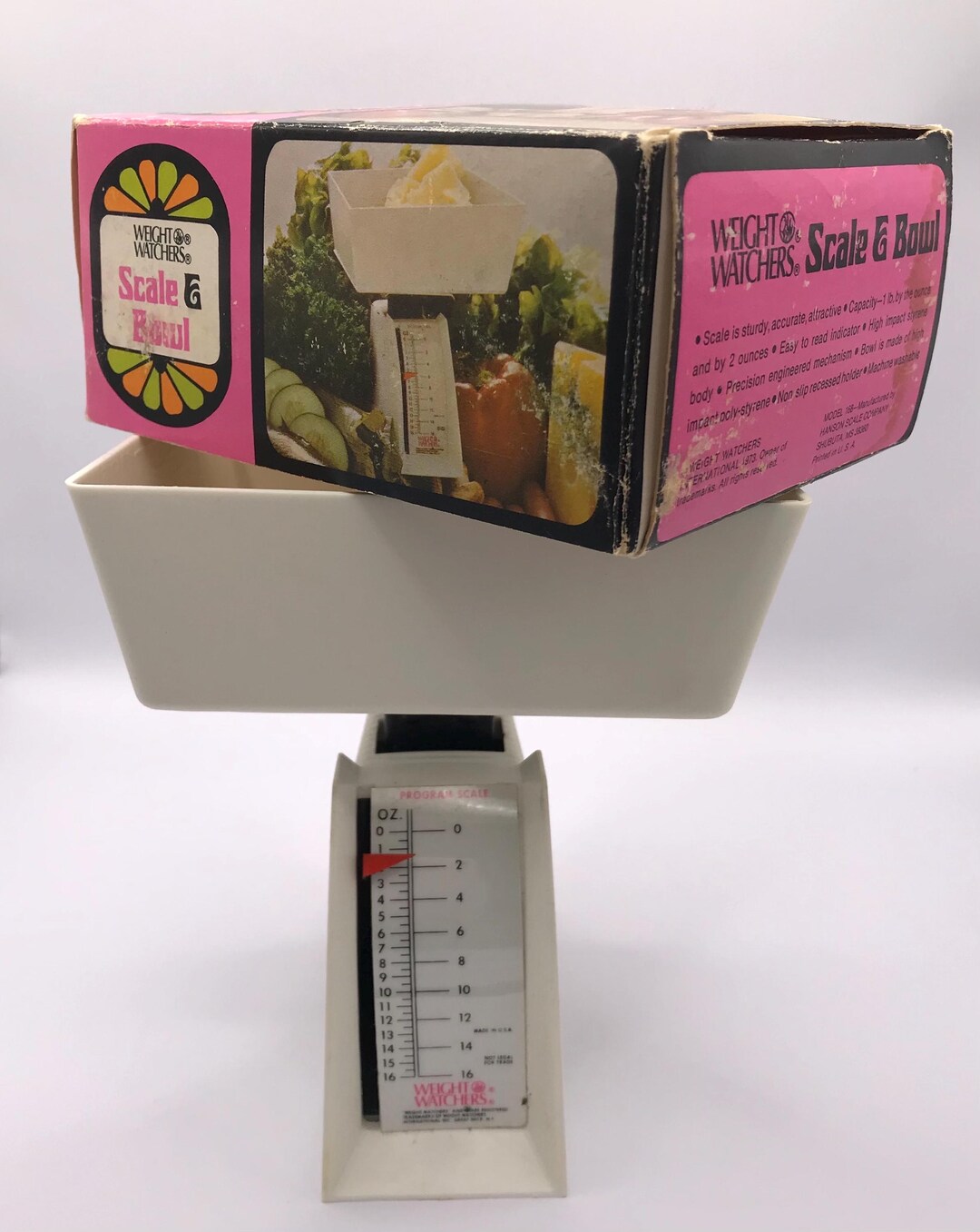 Weight Watchers Scale and Bowl Model 168 - Etsy
