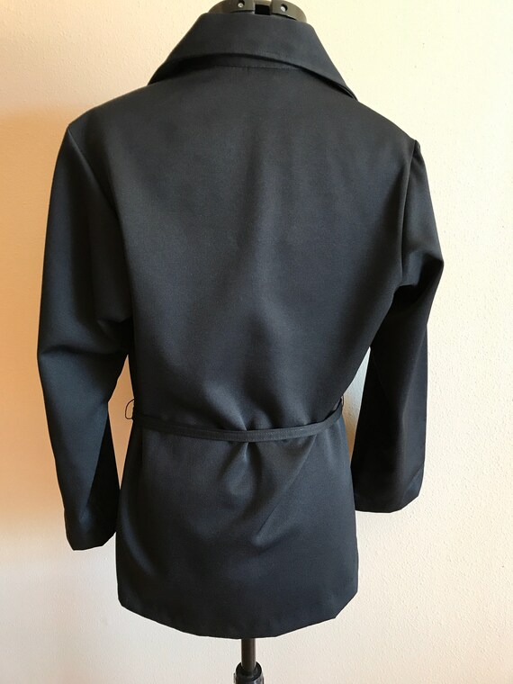 Levi’s Cursive L Big E Ladies Black Polyester Blouse - Gem