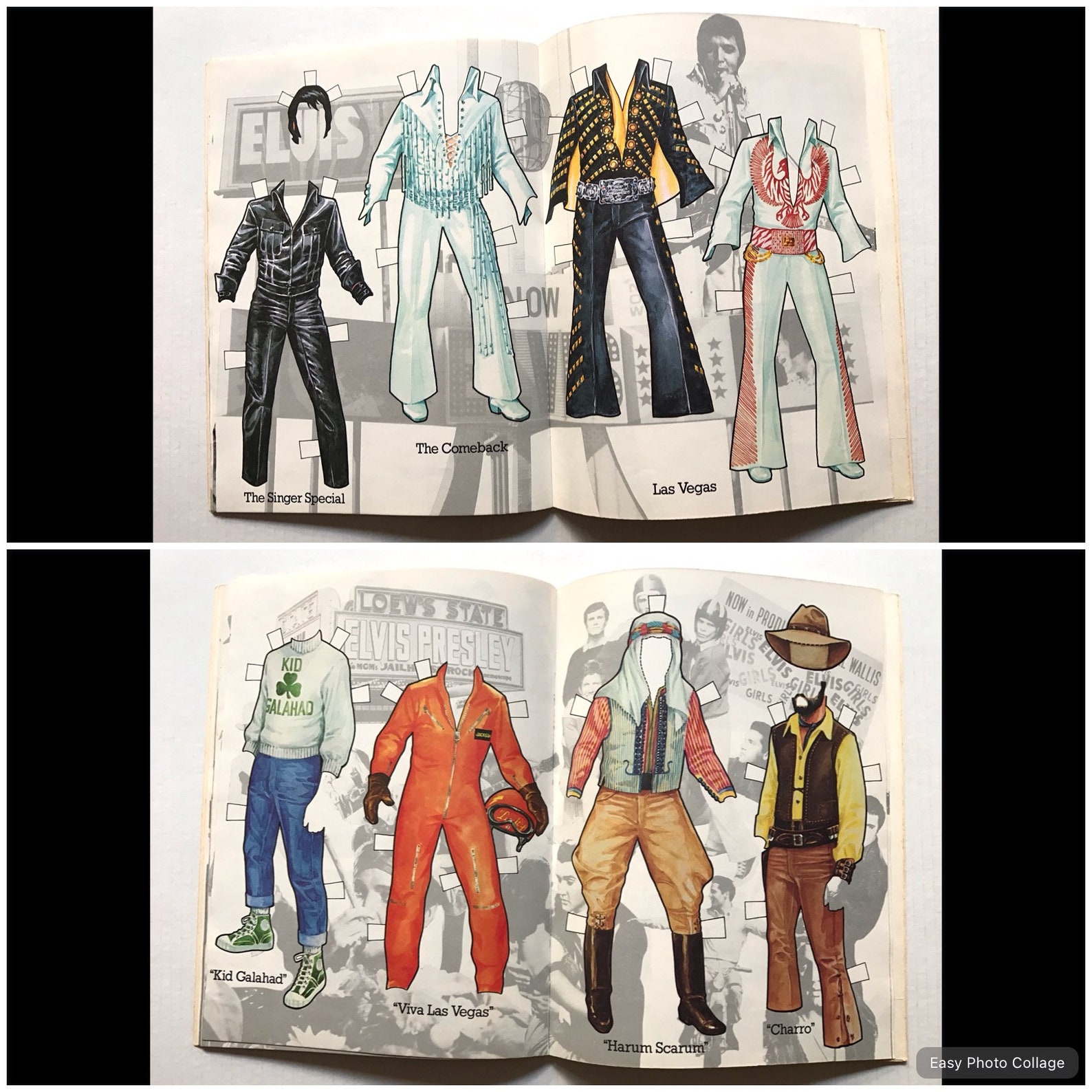 Elvis the Paperdoll Book 1982 Unused - Etsy