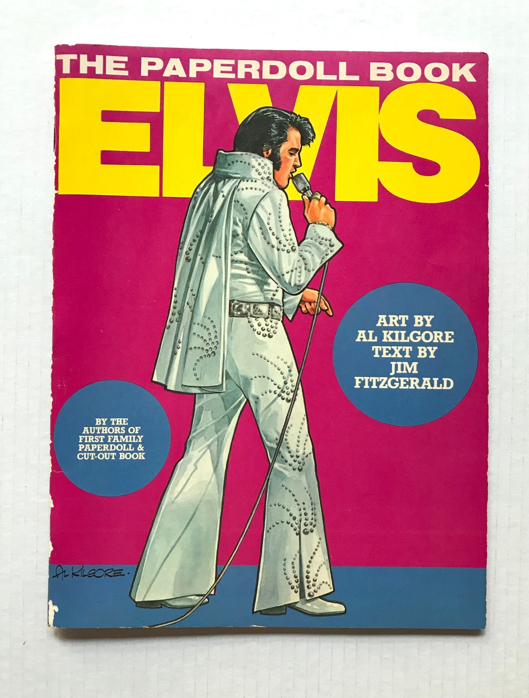 Elvis the Paperdoll Book 1982 Unused - Etsy