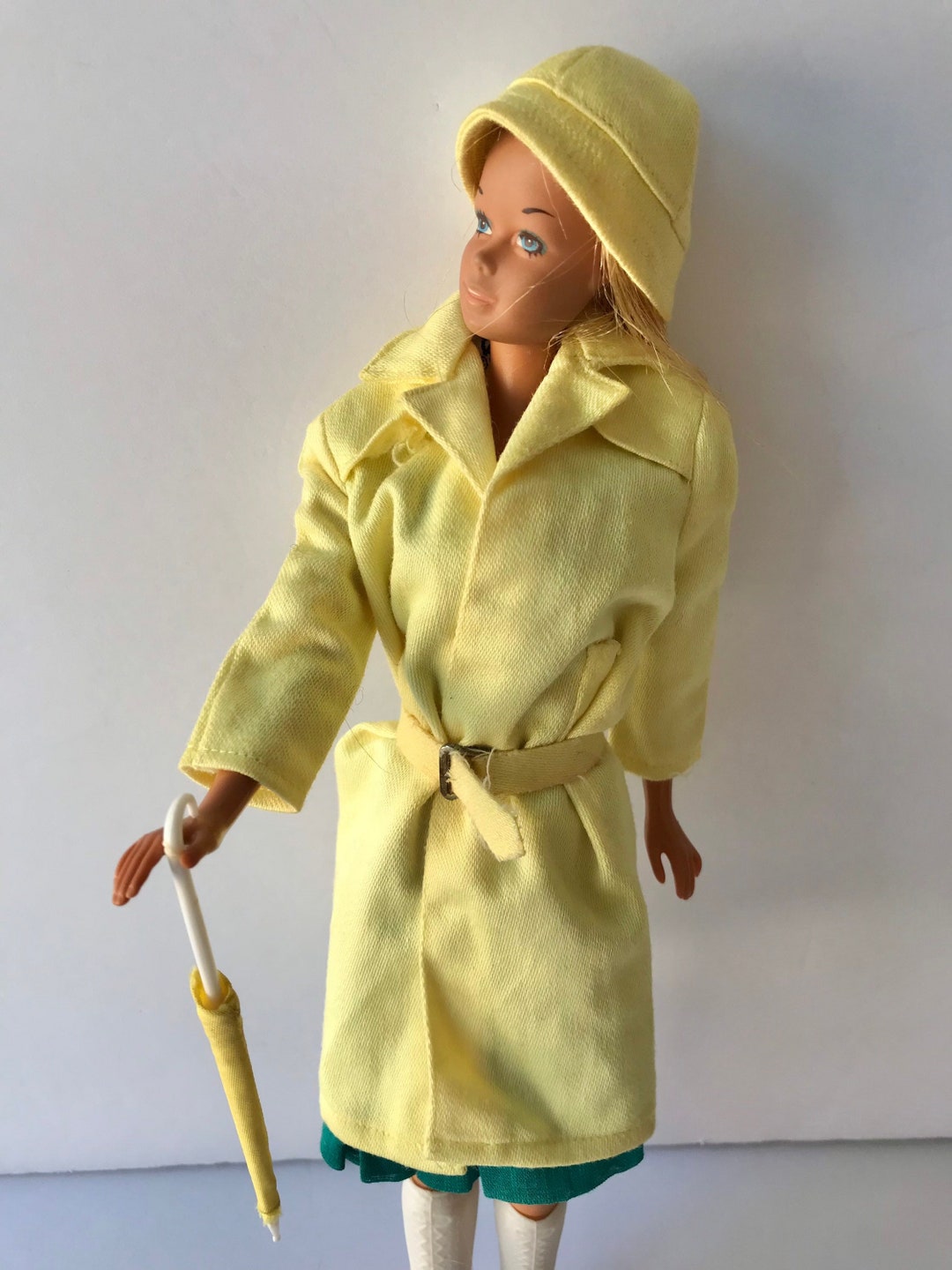 Raincoat 949 Barbie Doll Outfit Stormy Weather 1960’s - Etsy